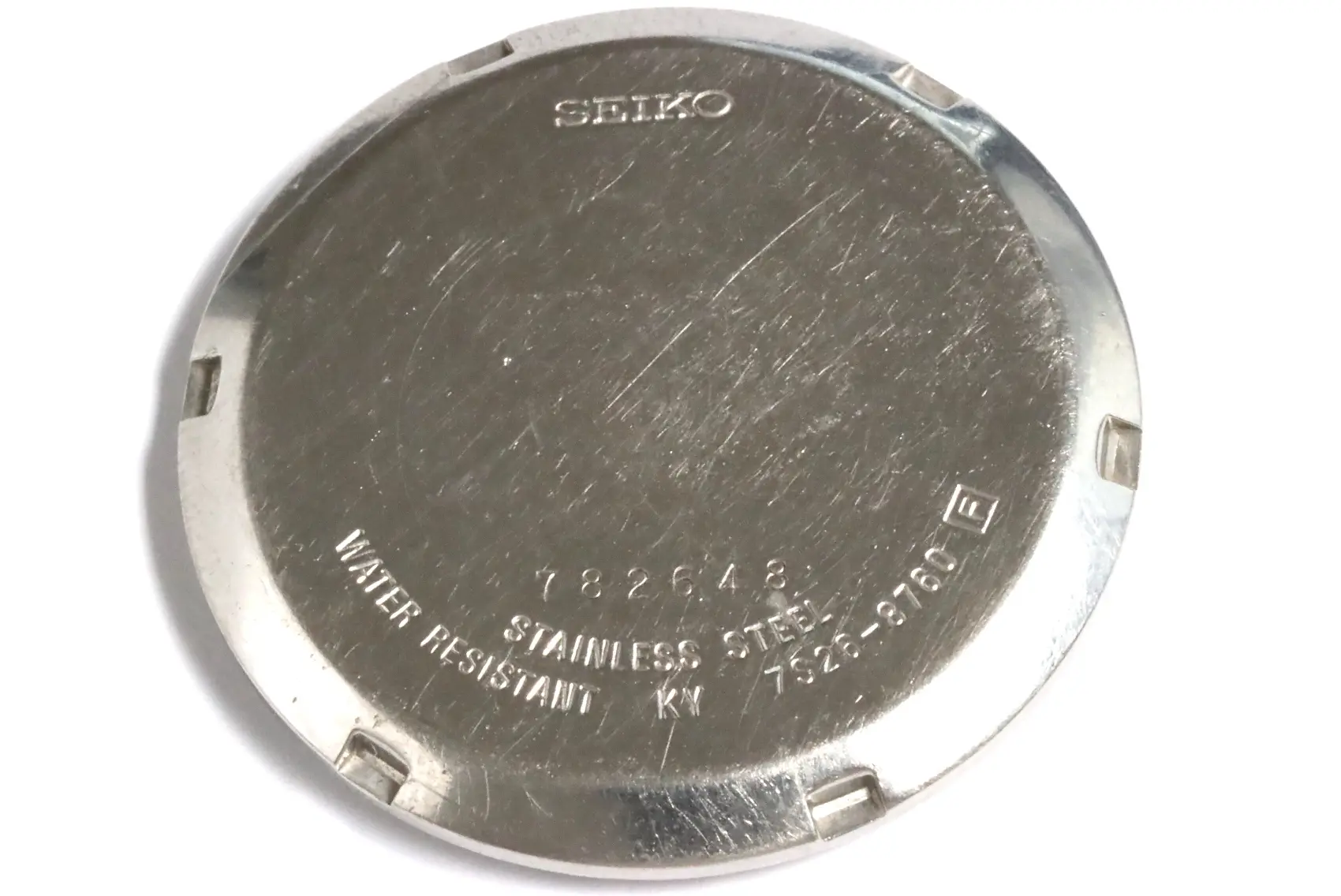 Seiko 7S26-8760 screw mens case back | Speedtimerkollektion