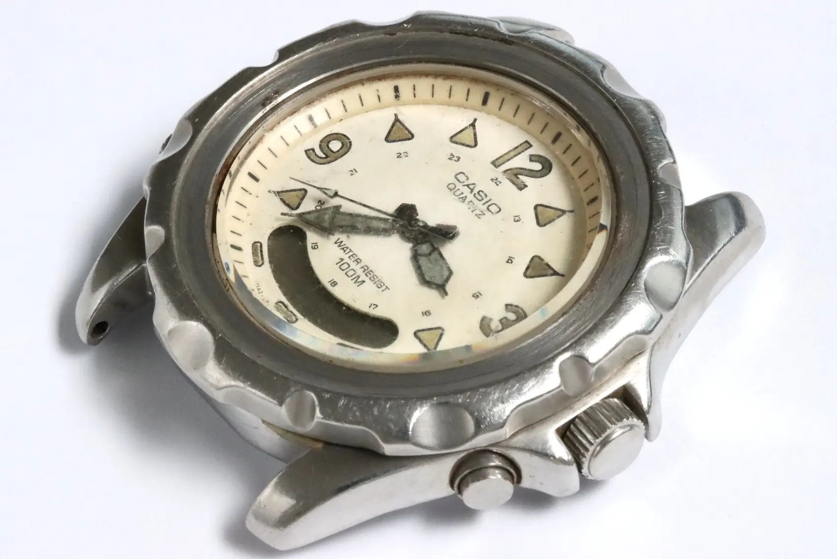 Casio AD-520 mens watch for spares restore | Speedtimerkollektion