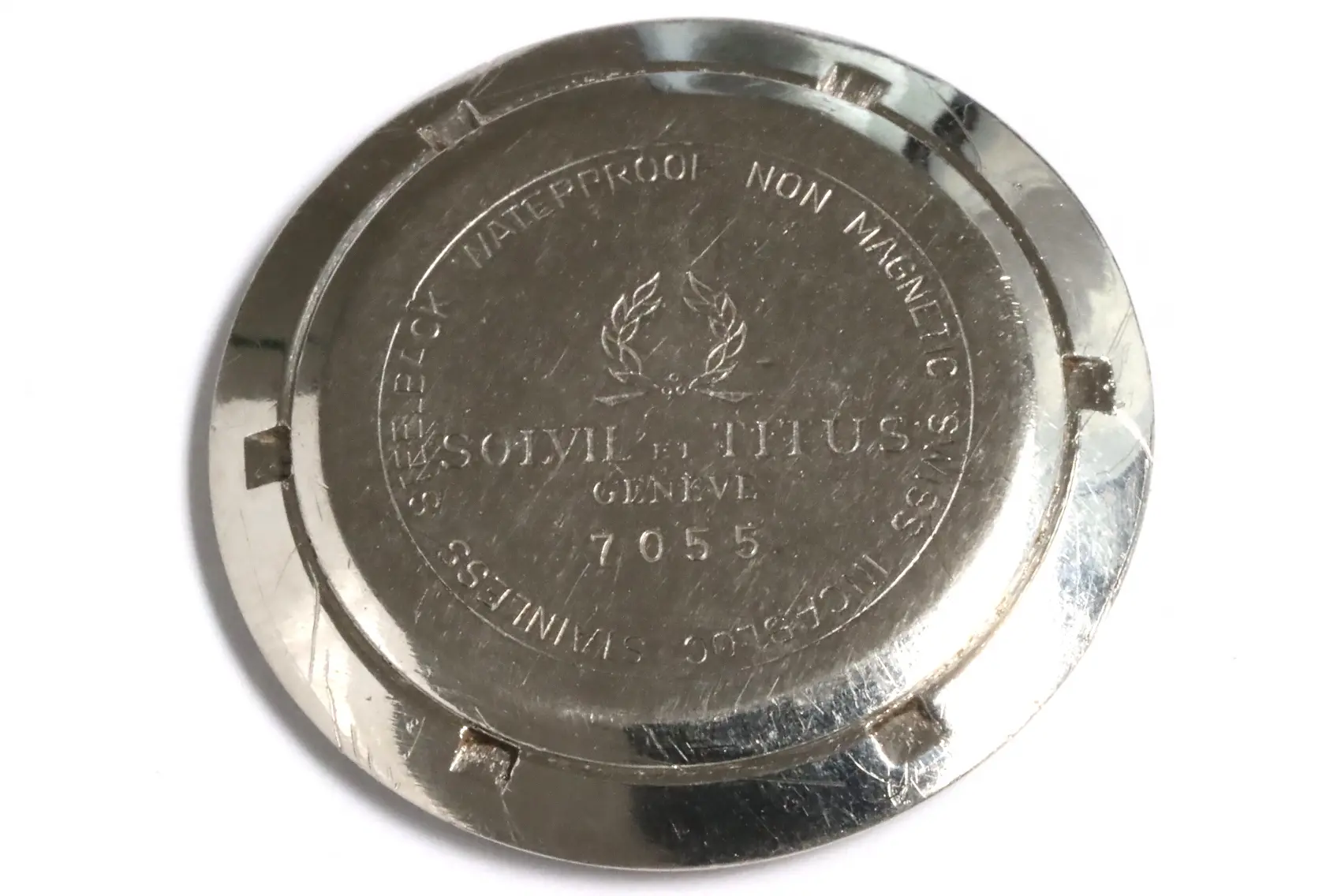 Solvil et Titus 7055 screw case back | Speedtimerkollektion