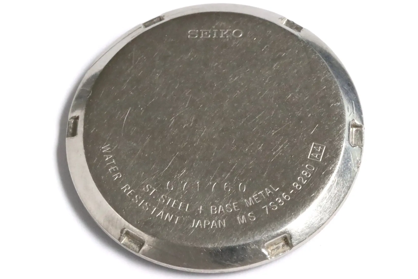 Seiko 7S36-8280 screw case back | Speedtimerkollektion