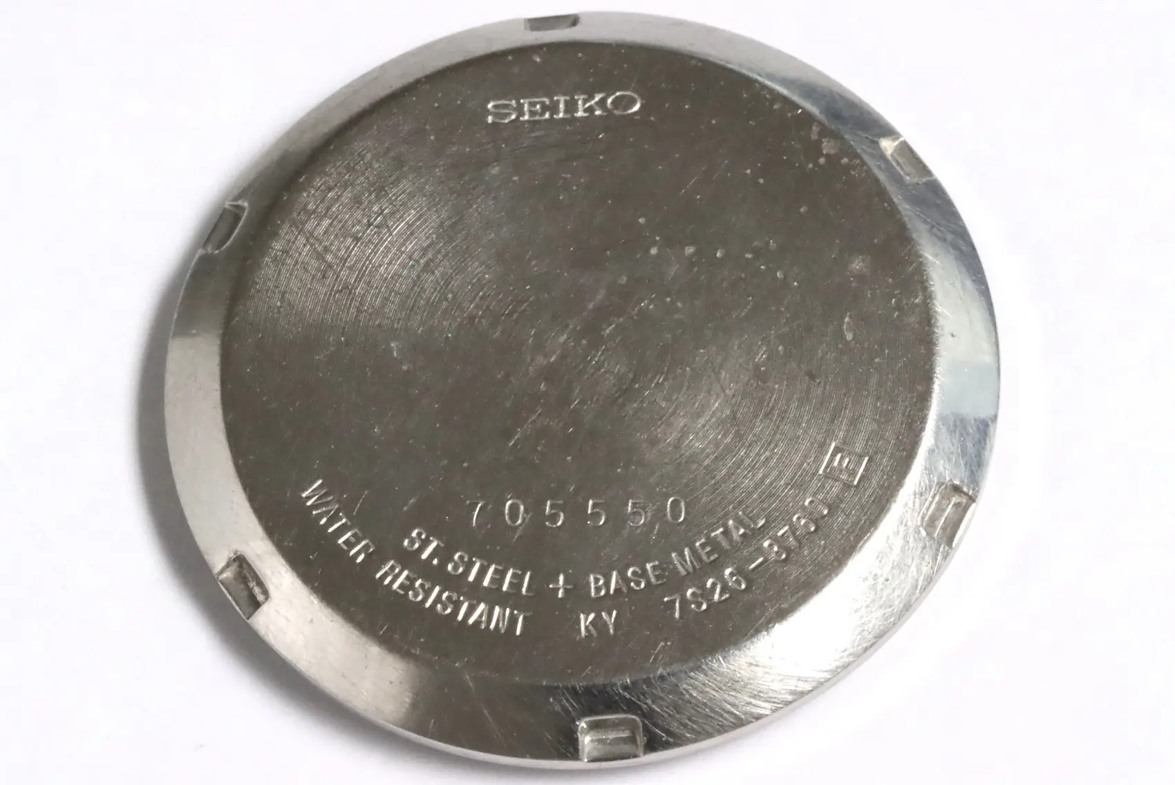 Seiko 7S26-8760 screw case back | Speedtimerkollektion
