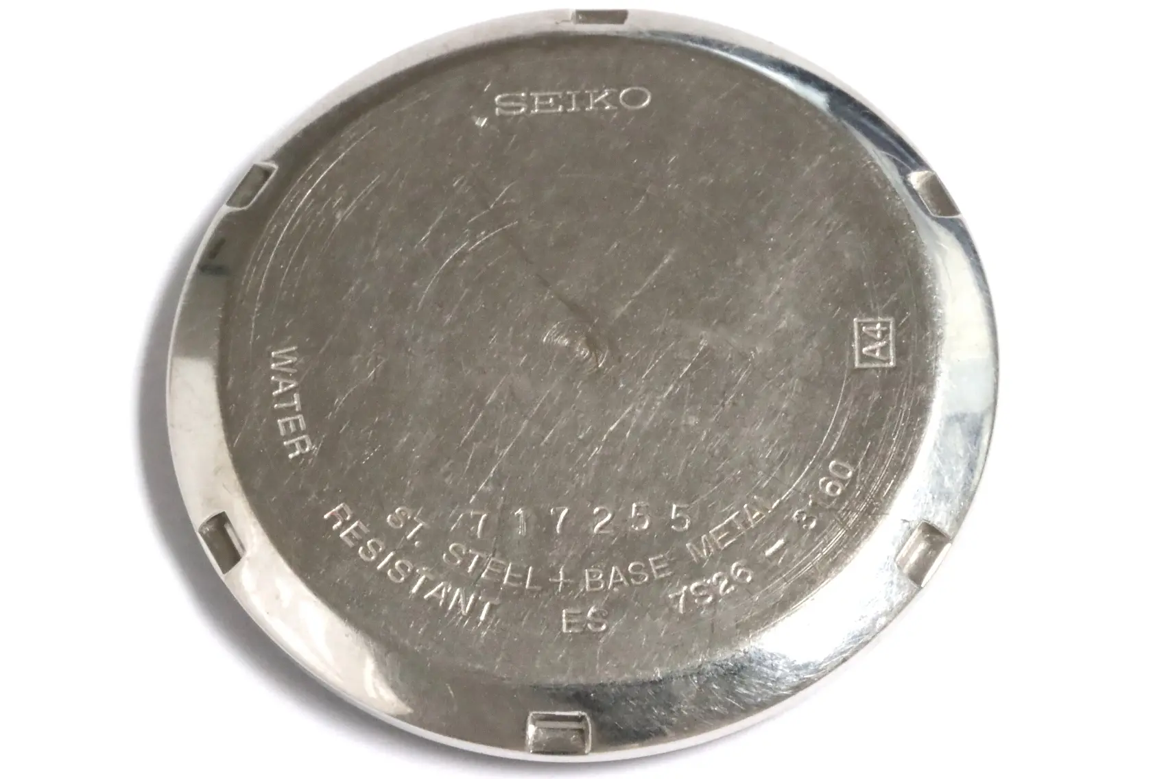 Seiko 7S26-3160 screw case back | Speedtimerkollektion