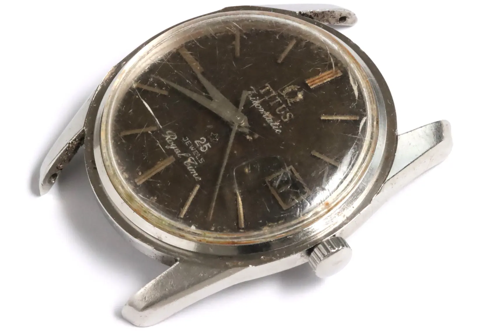 Titus royal time ETA 2452 mens watch for restore | Speedtimerkollektion