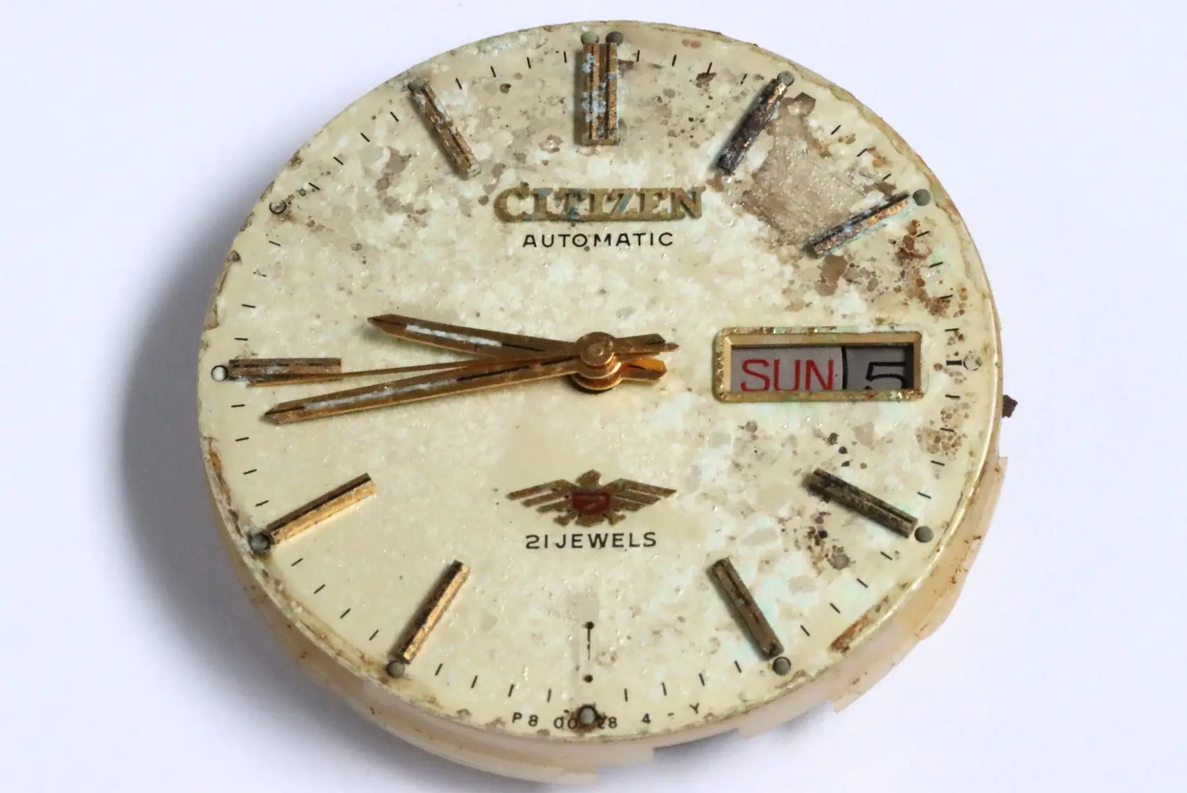 Citizen 8200 movement for spares restore | Speedtimerkollektion