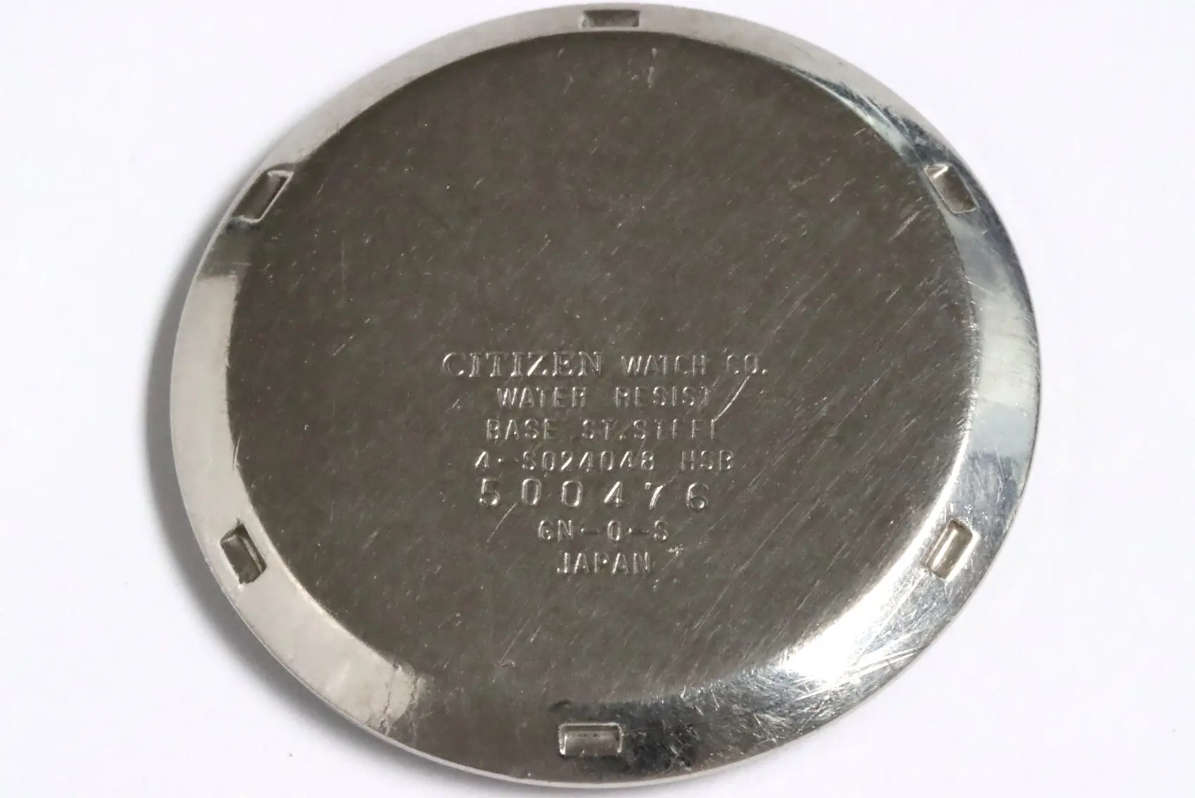 Citizen 4-S024048 screw case back | Speedtimerkollektion