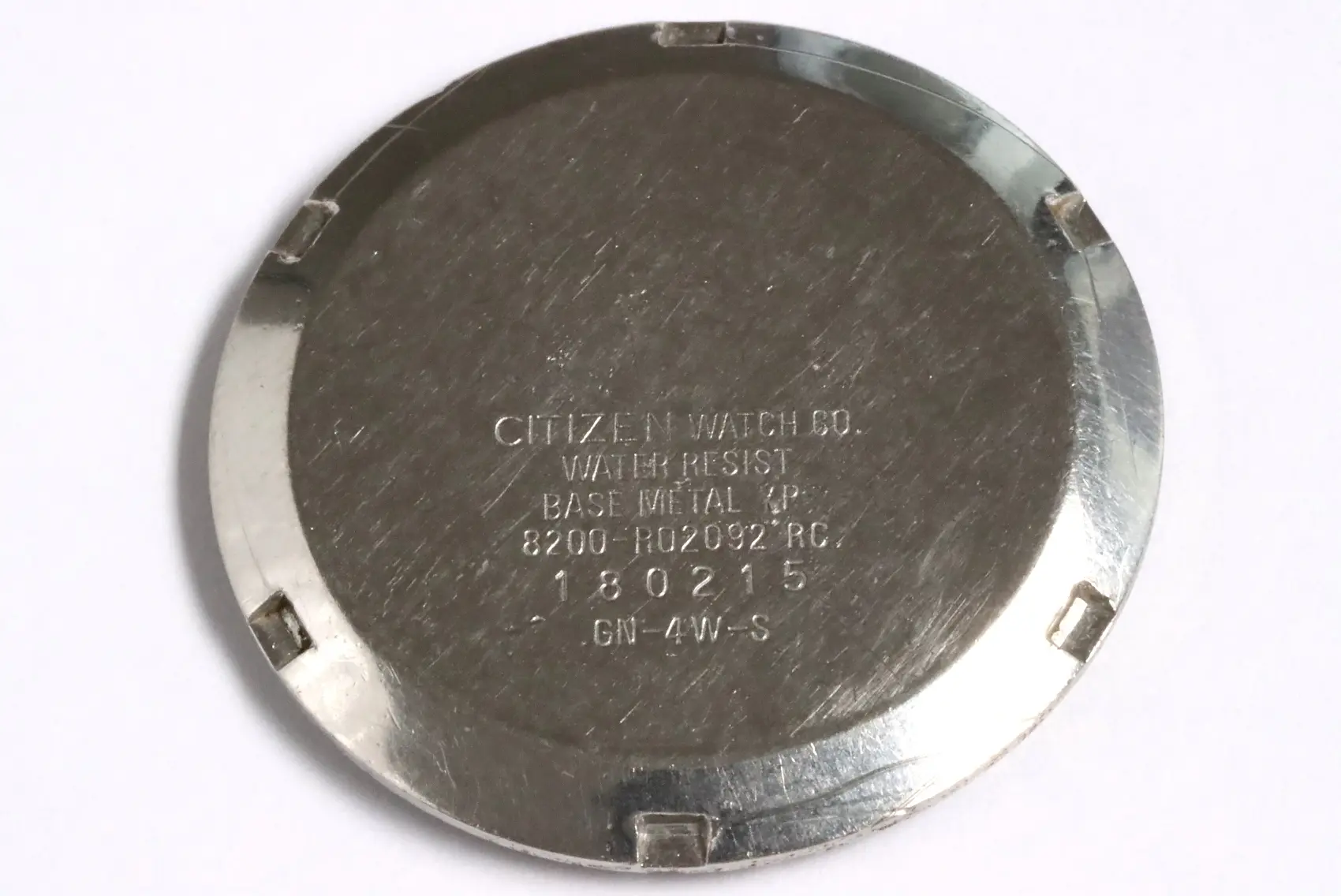 Citizen 8200-R02092 RC screw case back | Speedtimerkollektion