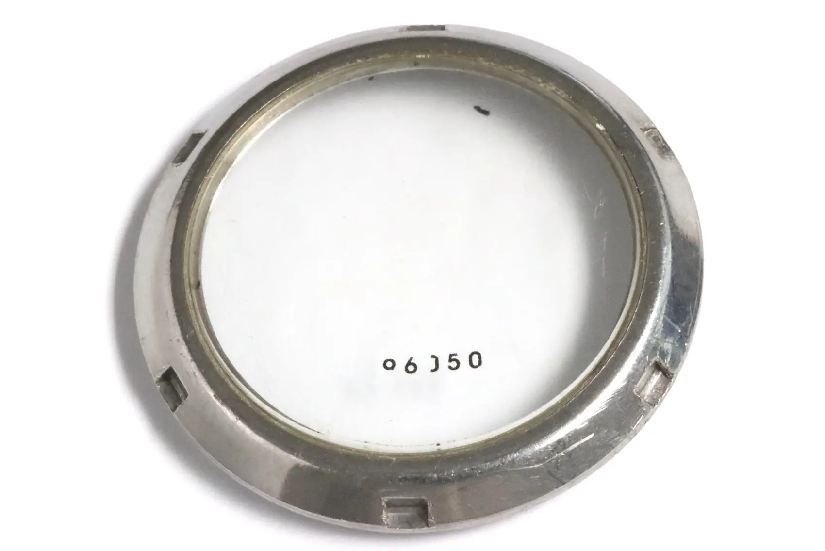 Crystal 32 mm mens screw case back for restore | Speedtimerkollektion