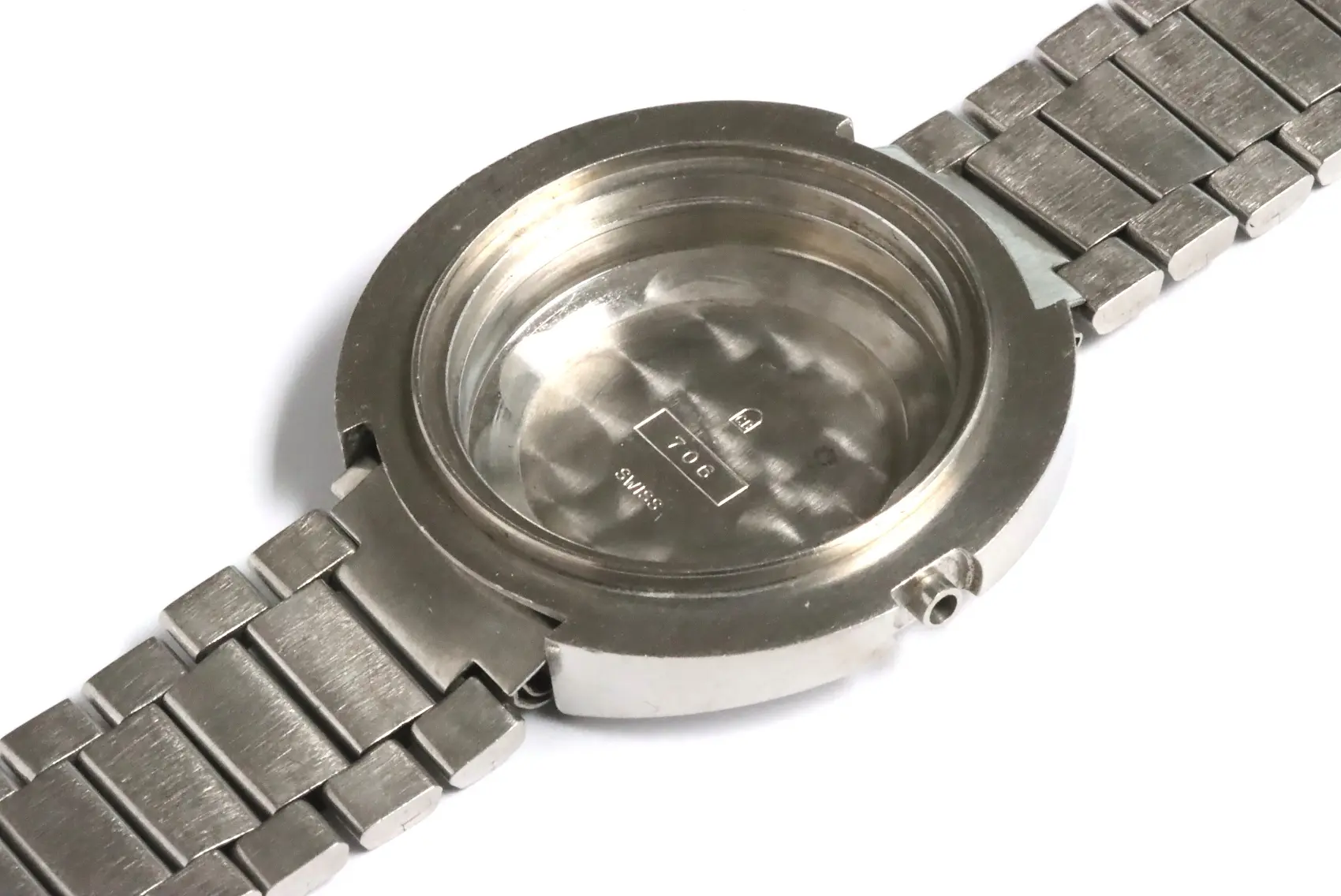 Bulova 706 mens watch case for spares restore | Speedtimerkollektion