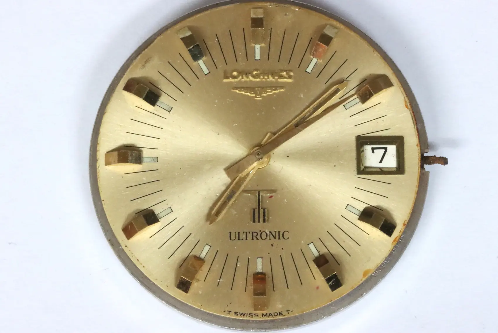 Longines ultronic ESA 9162 movement in rusty condition ...