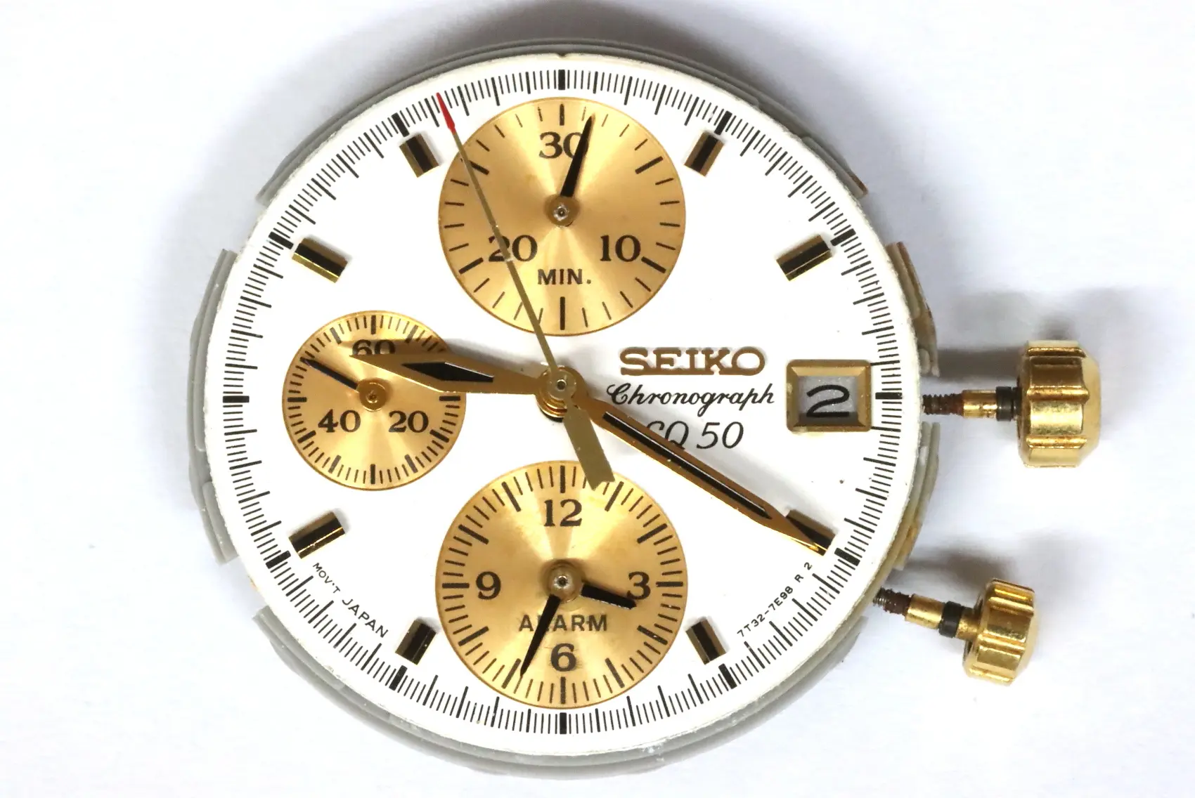 Seiko 7T32B chronograph movement for spares restore | Speedtimerkollektion