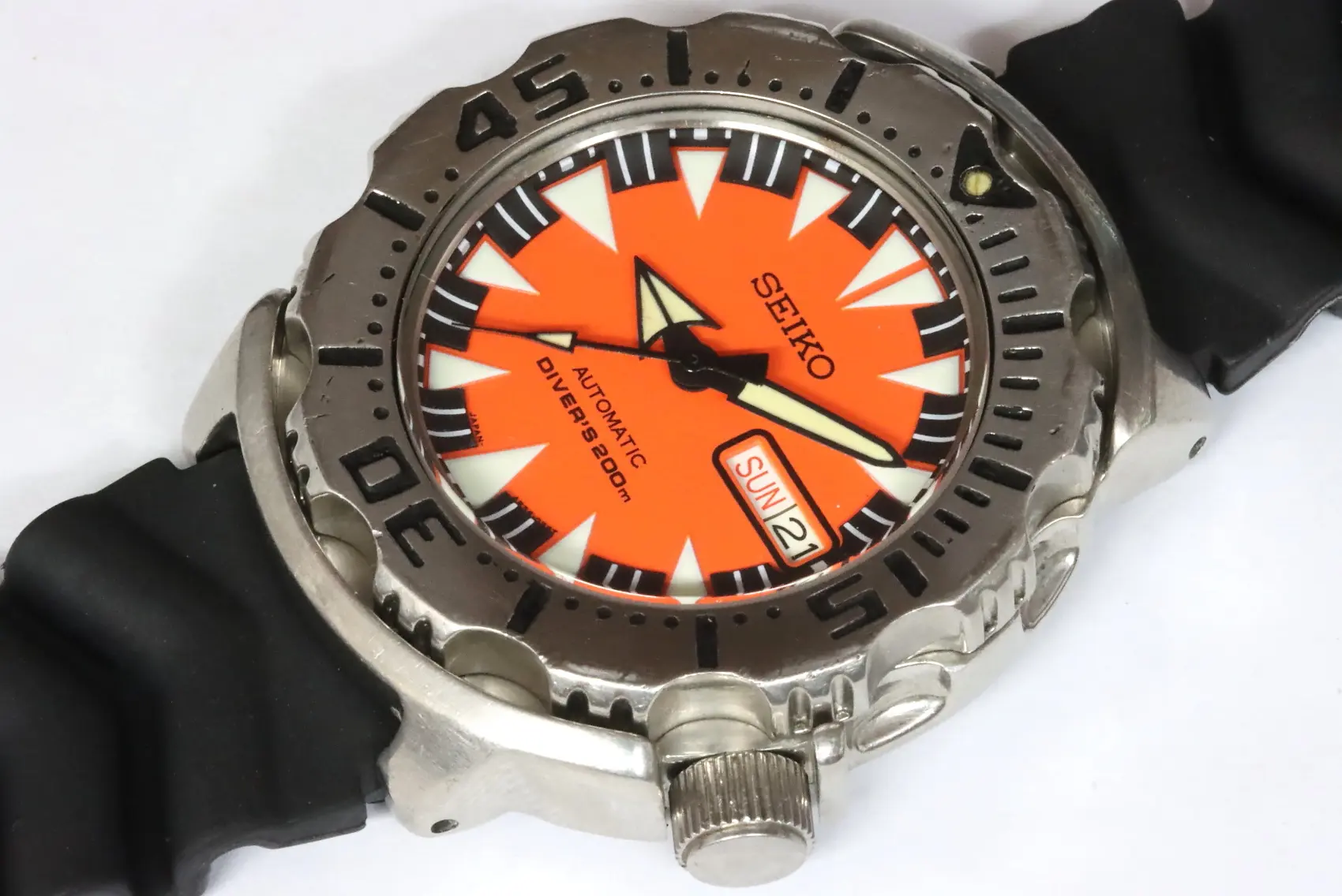 Seiko 7S26-0350 automatic monster diver's watch | Speedtimerkollektion
