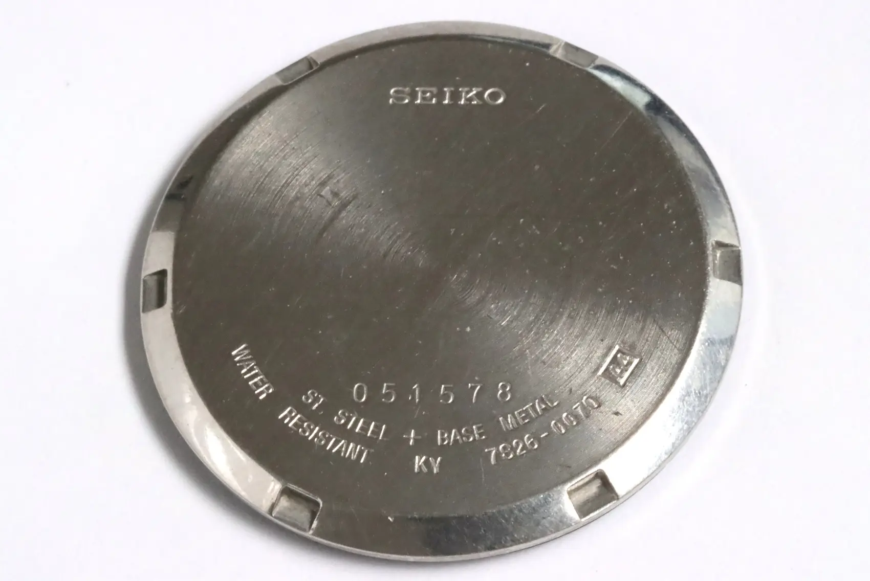 Seiko 7S26-0070 screw case back for restore | Speedtimerkollektion
