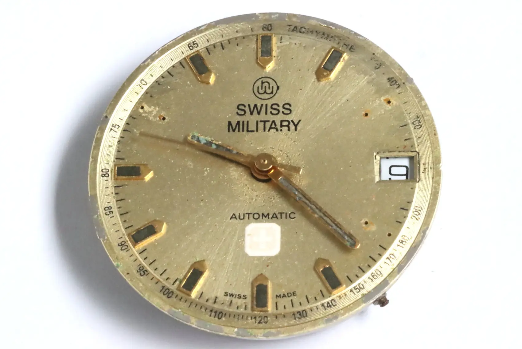 Swiss Military ETA 2846 automatic movement for spares restore ...