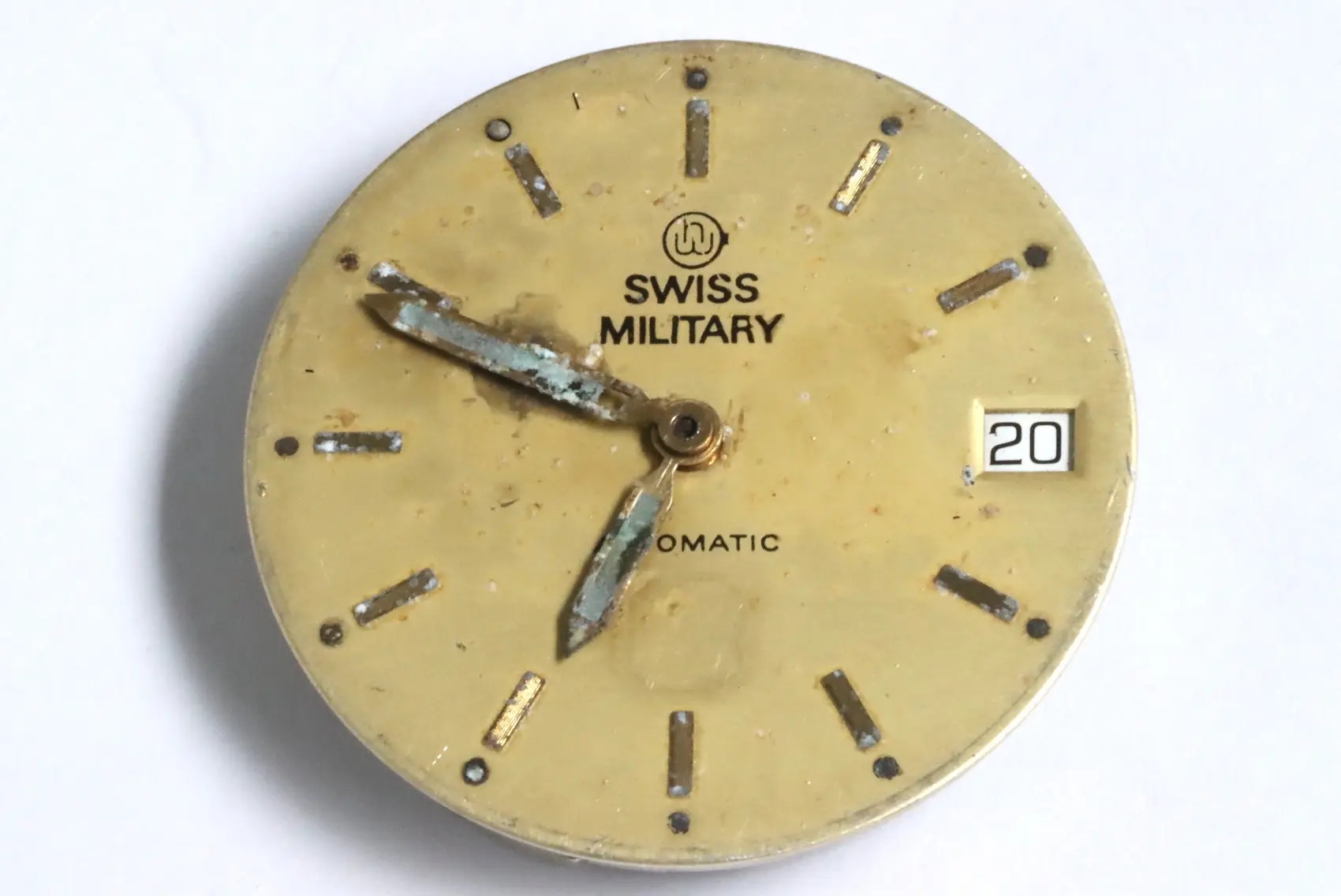 Swiss Military ETA 2846 automatic movement for spares restore ...