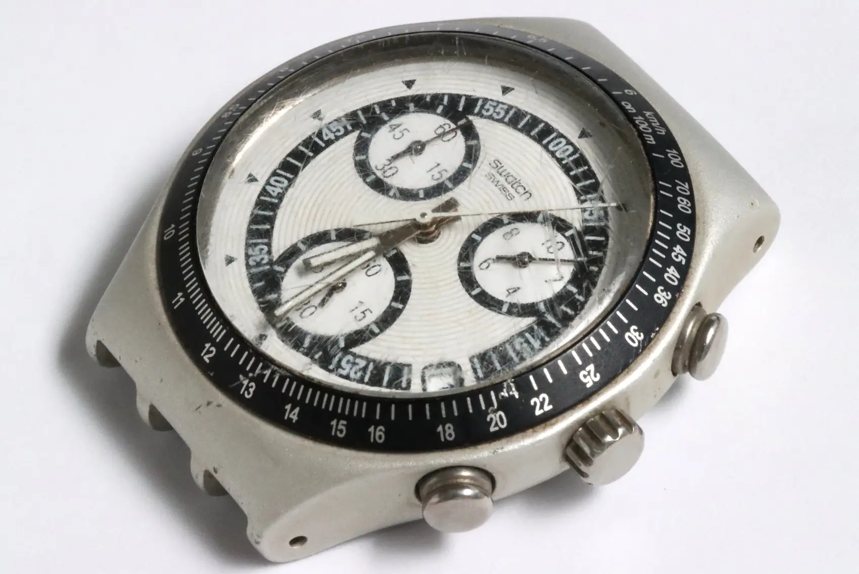 Swatch AG 2004 chronograph watch for spares restore | Speedtimerkollektion