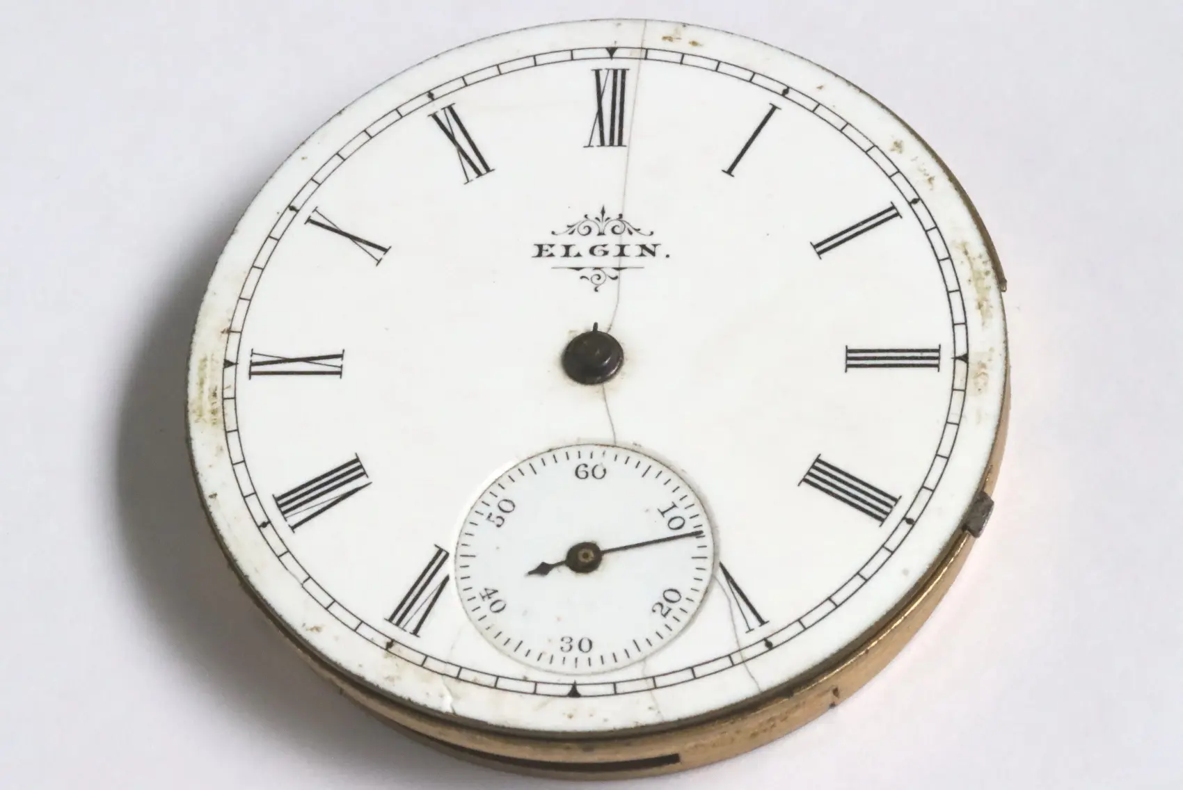 Elgin grade 117 pocket watch movement for spares restore ...