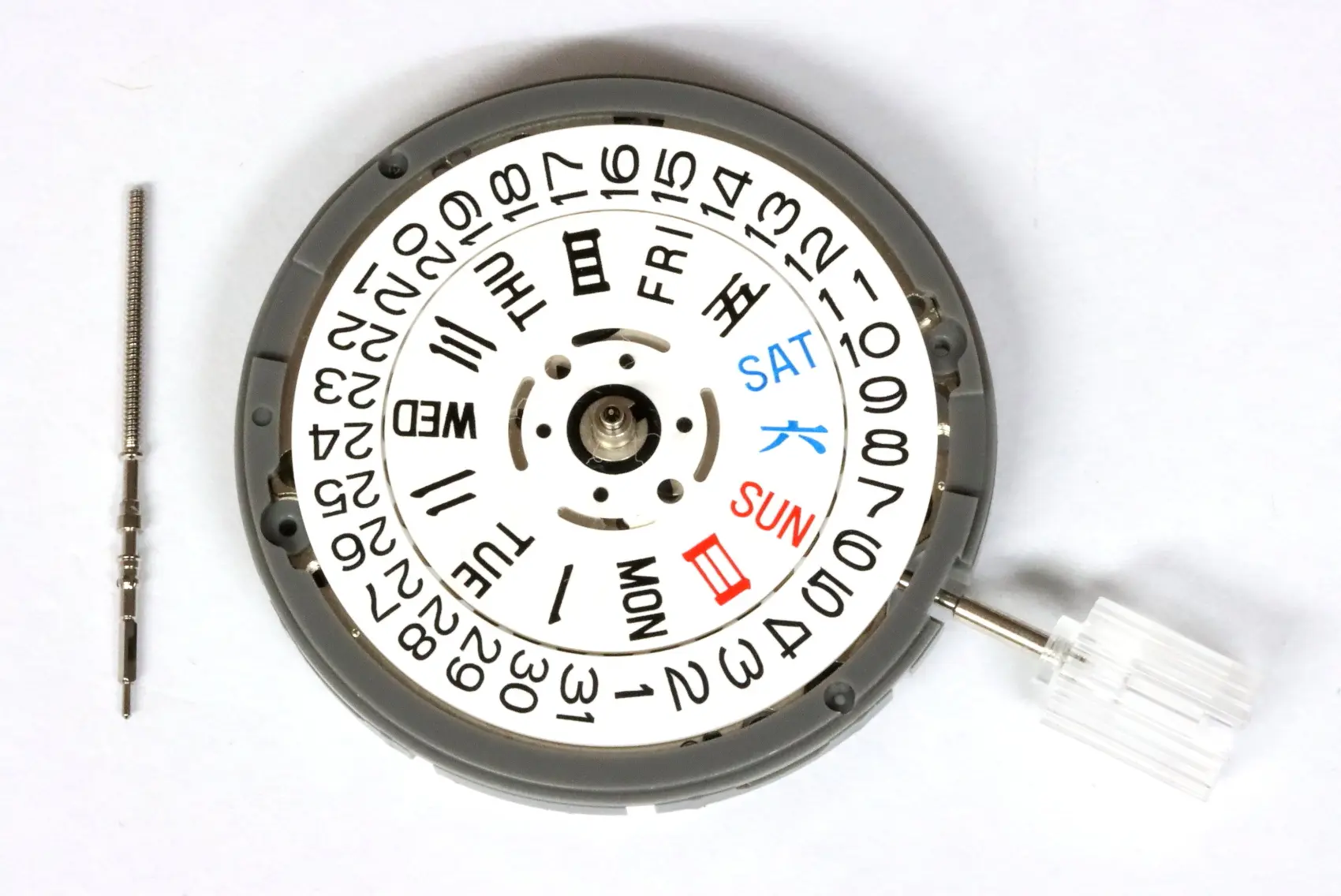 TMI Seiko Instruments NH36A hacking movement with stem 3.8 ...