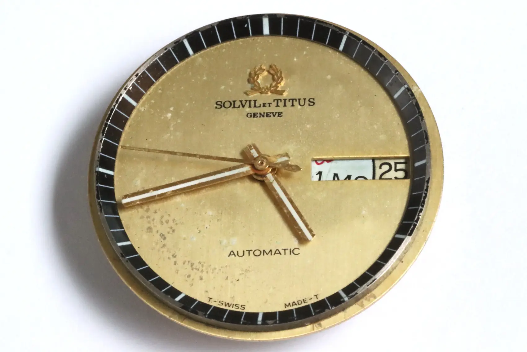 Solvil et Titus ETA 2879 automatic movement for spares restore ...