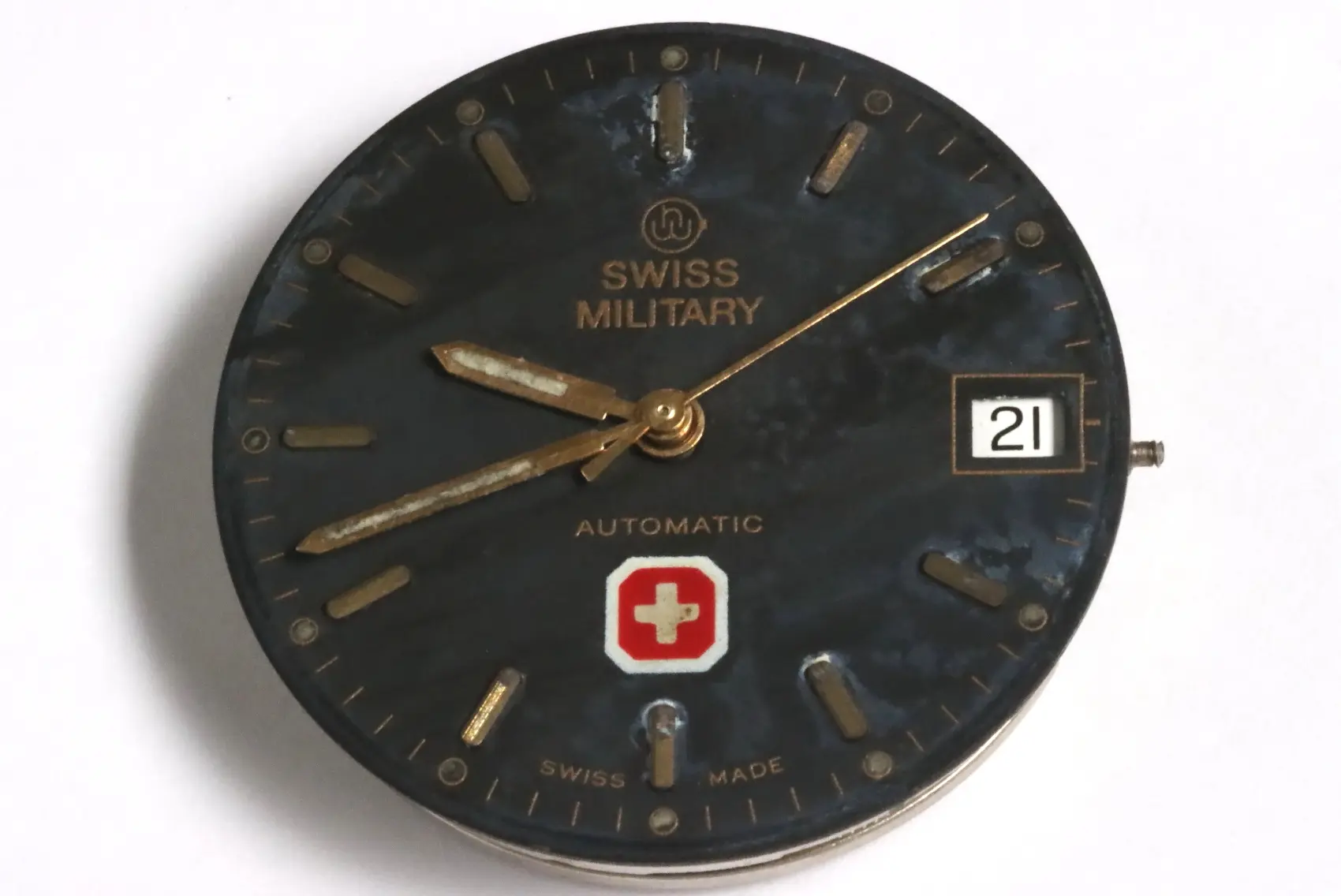 Swiss Military ETA 2846 automatic movement for spares restore ...