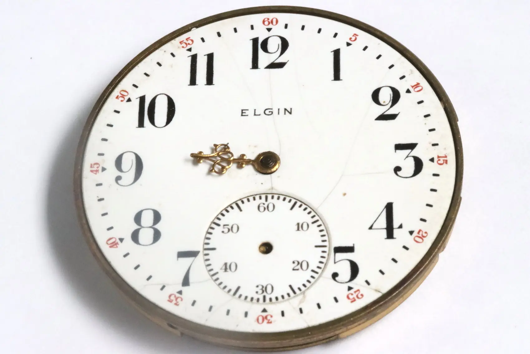 Elgin grade: 310 pocket watch movement for spares | Speedtimerkollektion