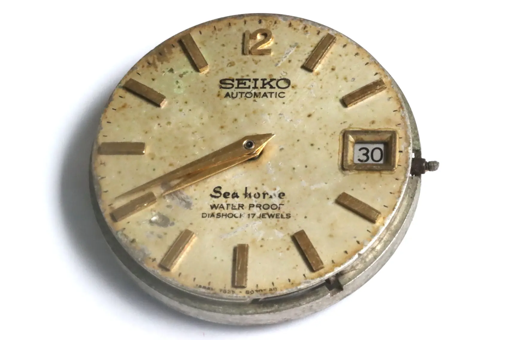 Seiko sea horse 7625D movement for spares restore | Speedtimerkollektion