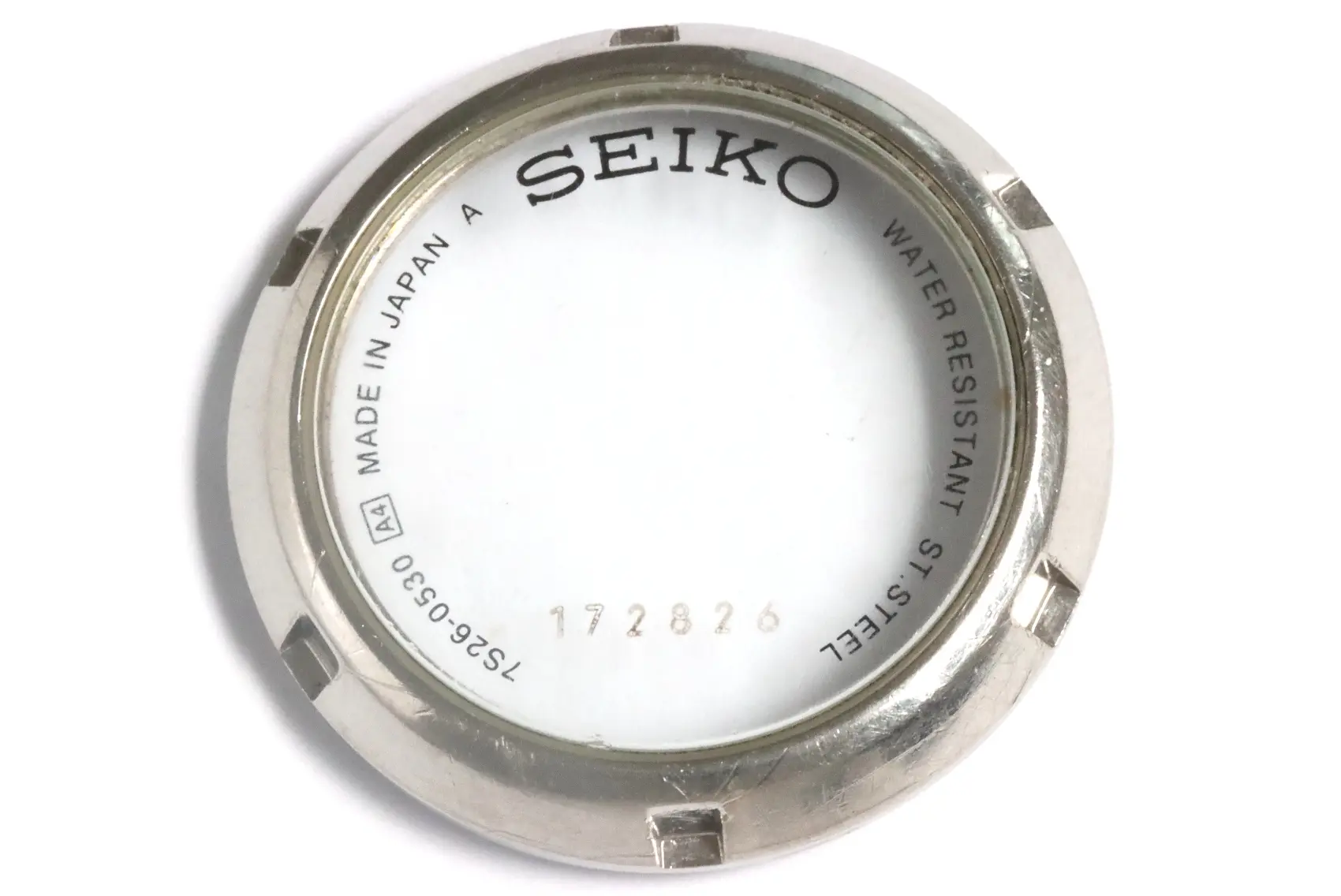 Seiko 7S26-0530 men's crystal screw case back | Speedtimerkollektion