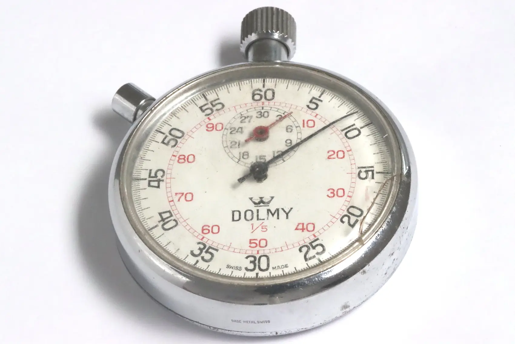 Dolmy BF 410 manual wind stopwatch for spares restore ...