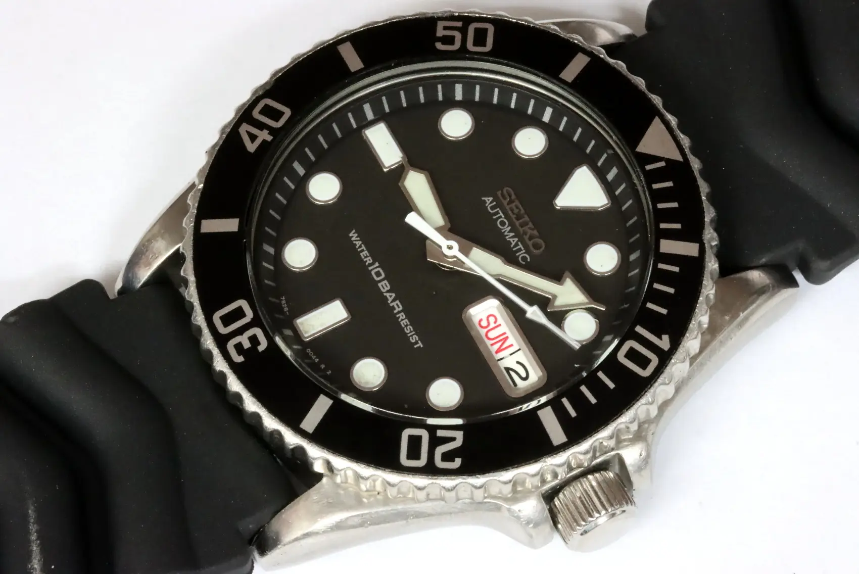 Seiko classic 10bar 7S26-0040 SKX031 men's diver's watch ...