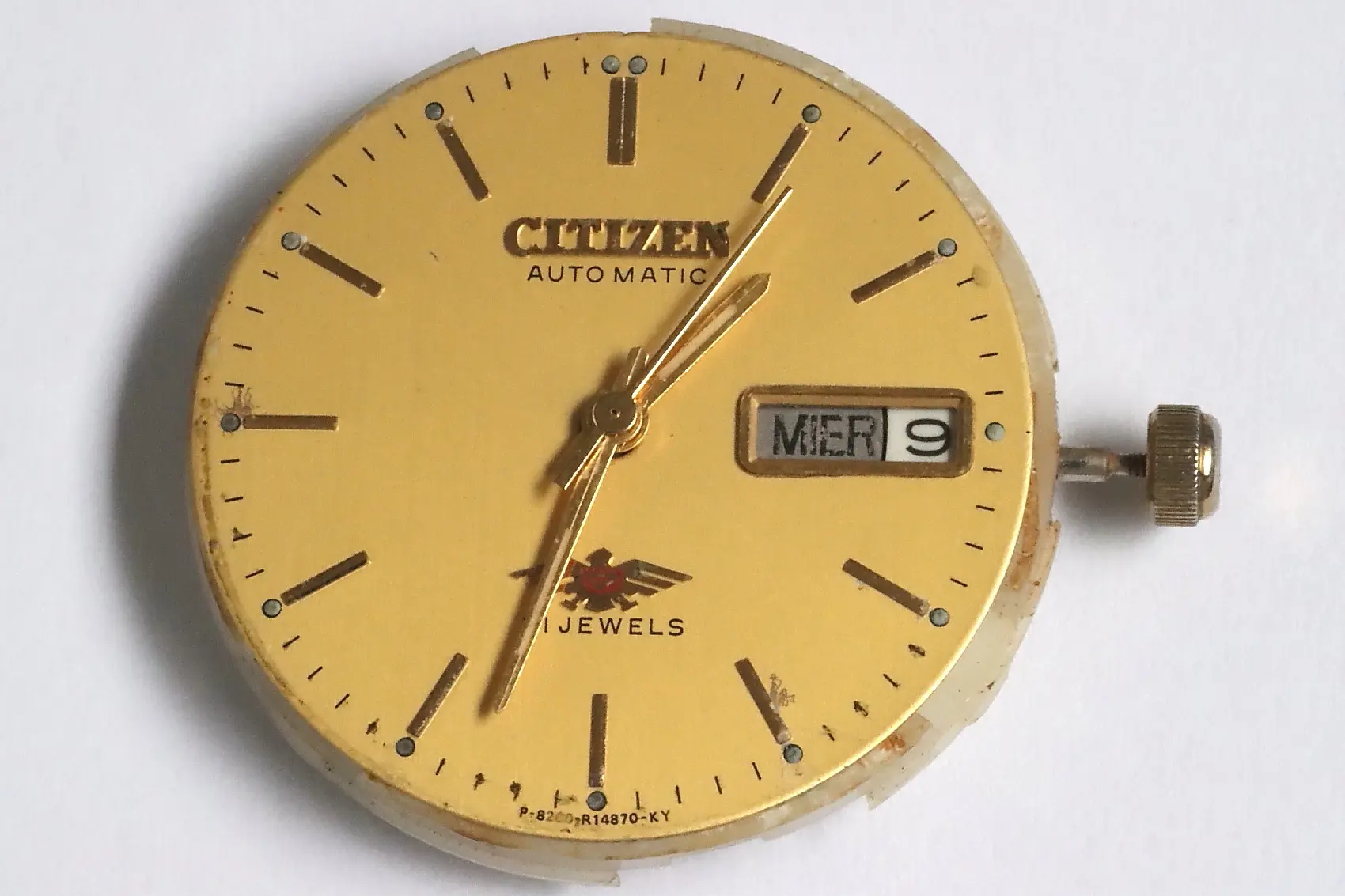 Citizen 8200 automatic movement in poor condition | Speedtimerkollektion