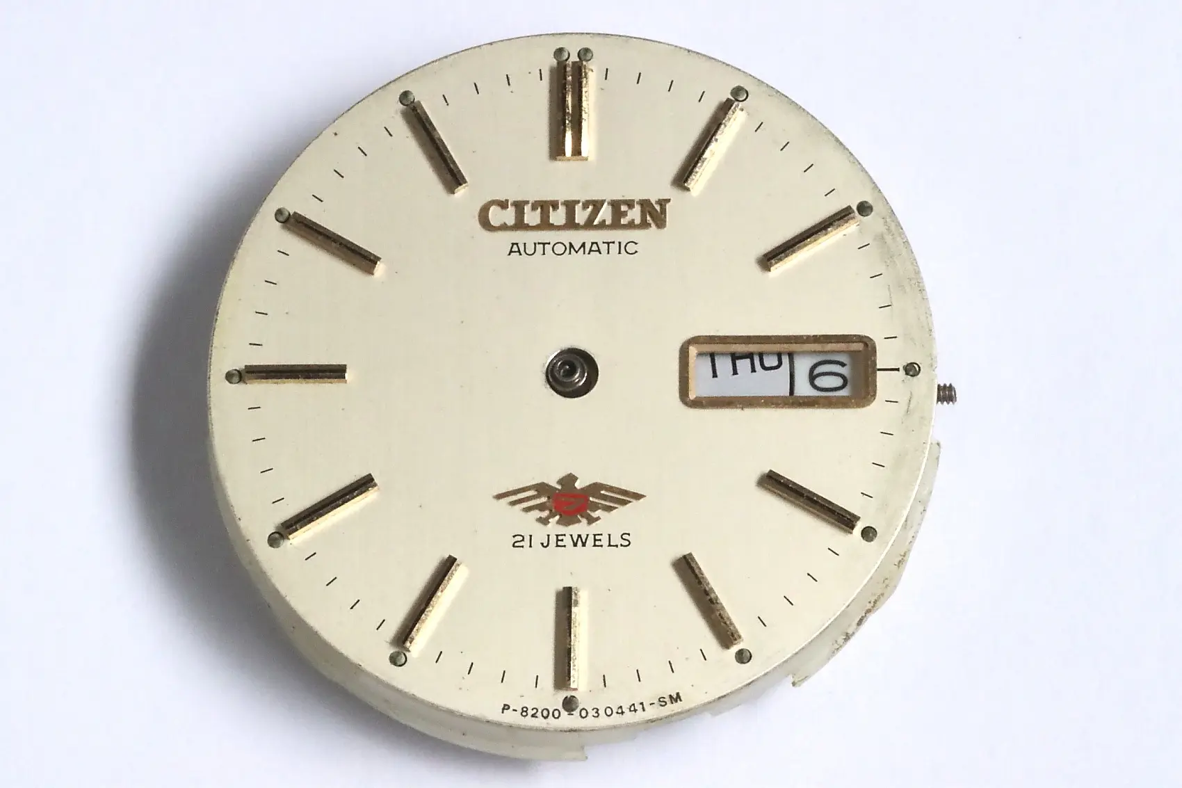 Citizen 8200A automatic movement for spares restore | Speedtimerkollektion