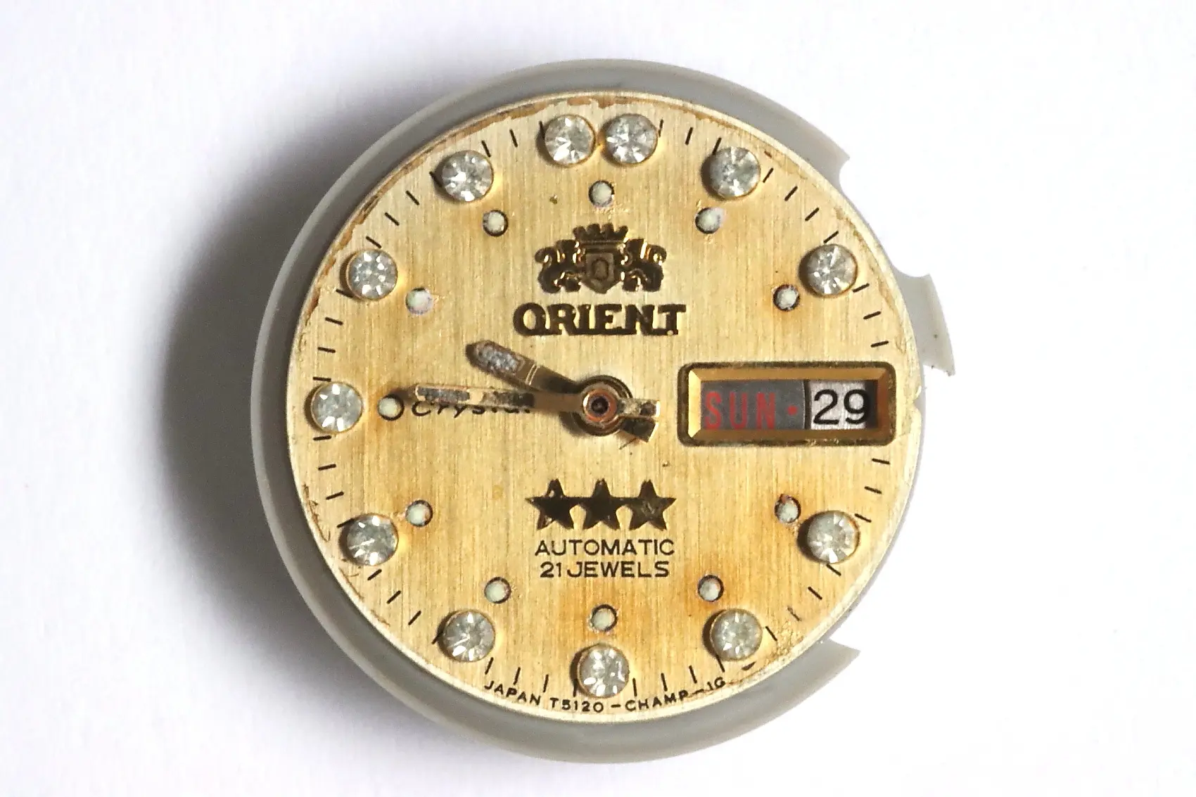 Orient 55841 Ladies automatic movement for spares restore ...