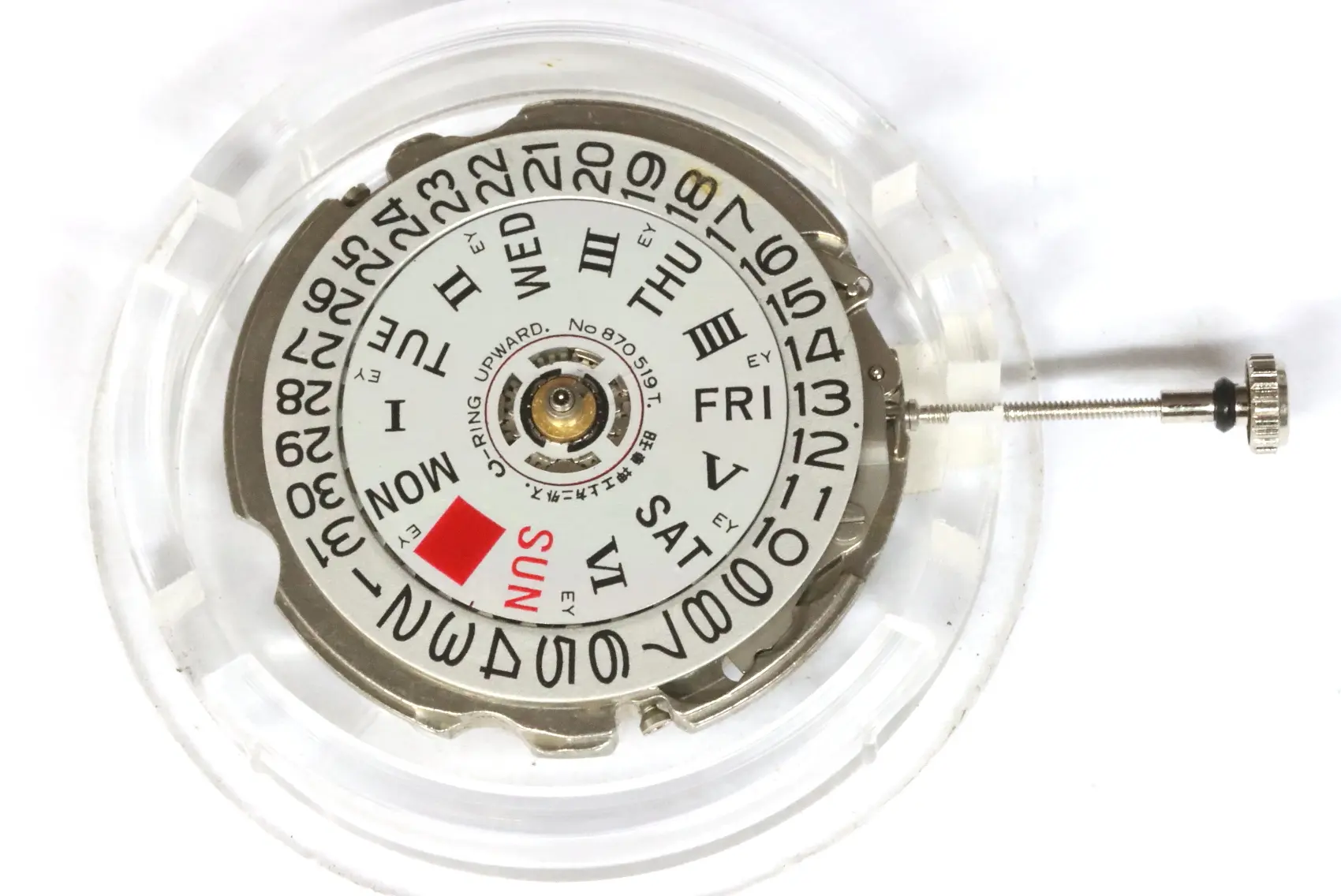 Seiko 6309A movement with date 3 o'clock/Crown 3 o'clock ...