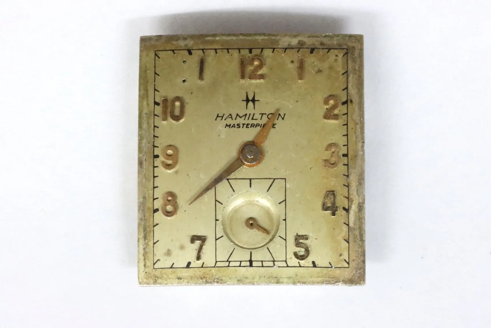 Hamilton 770 masterpiece USA handwind movement for spares restore ...