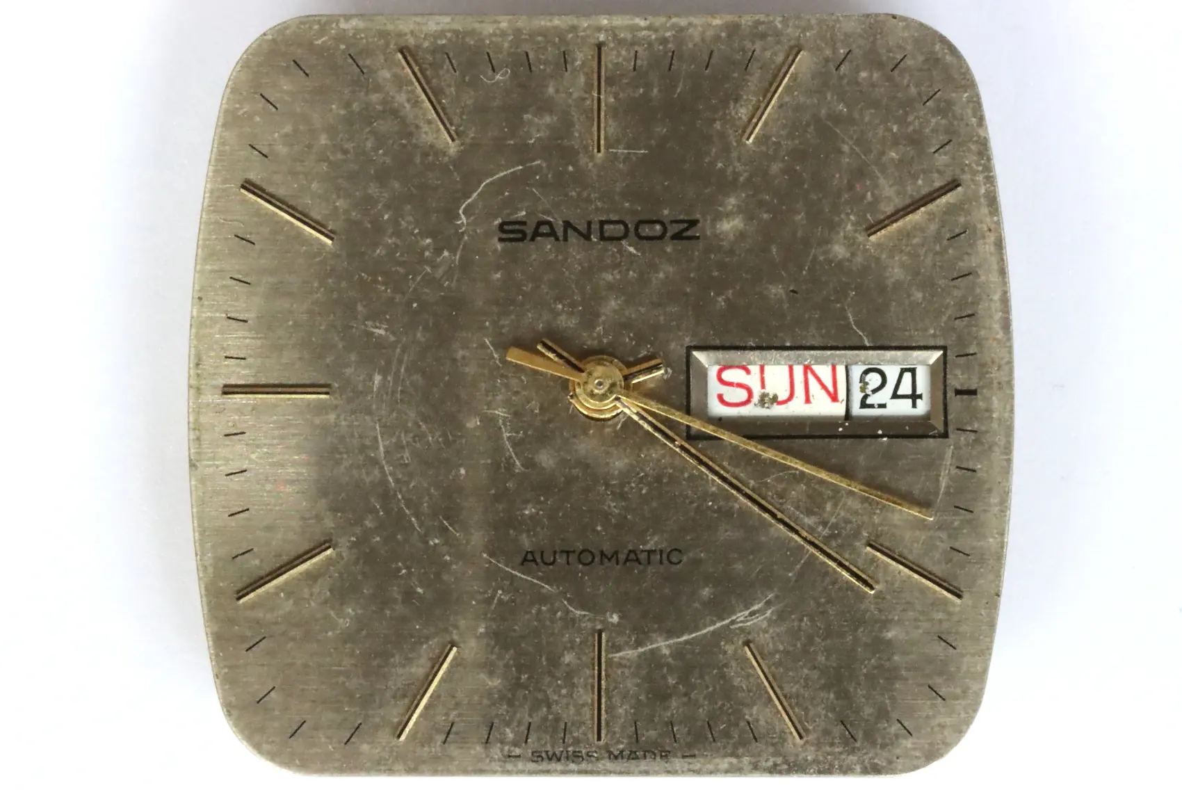 Sandoz ETA 2878 automatic movement for spares restore ...