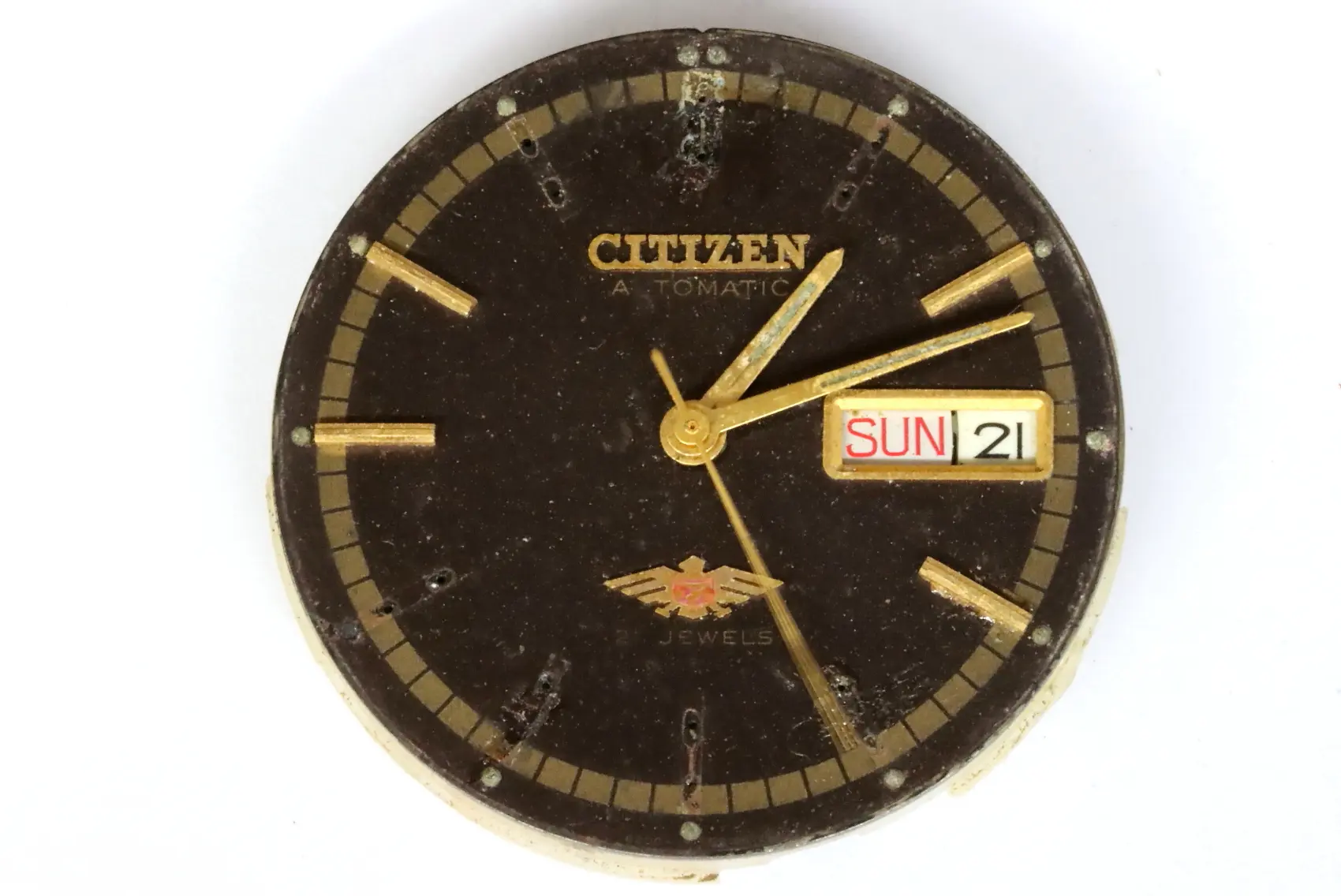 Citizen 8200A automatic movement for spares restore | Speedtimerkollektion