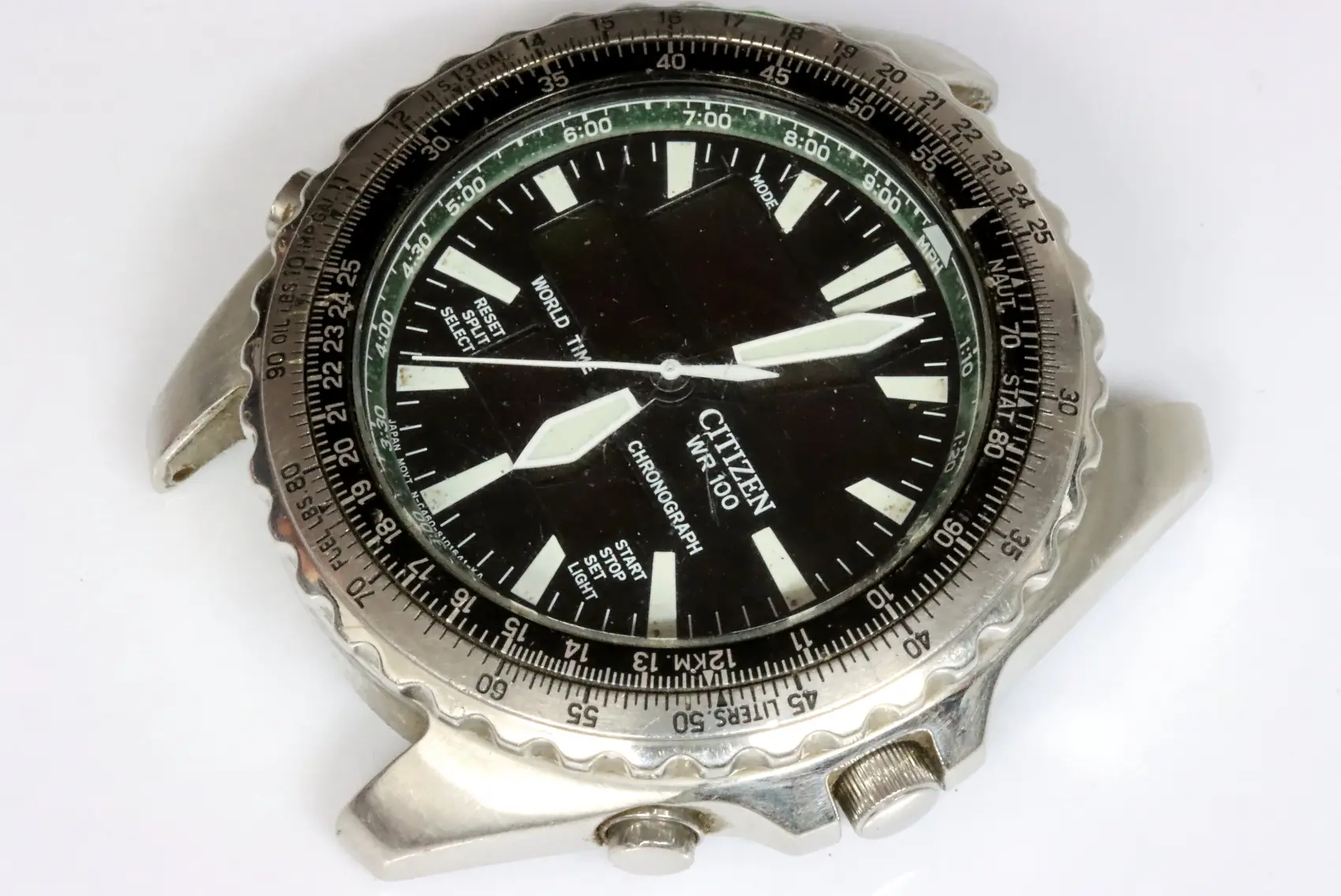 Citizen C460 world time men's watch with water damage ...