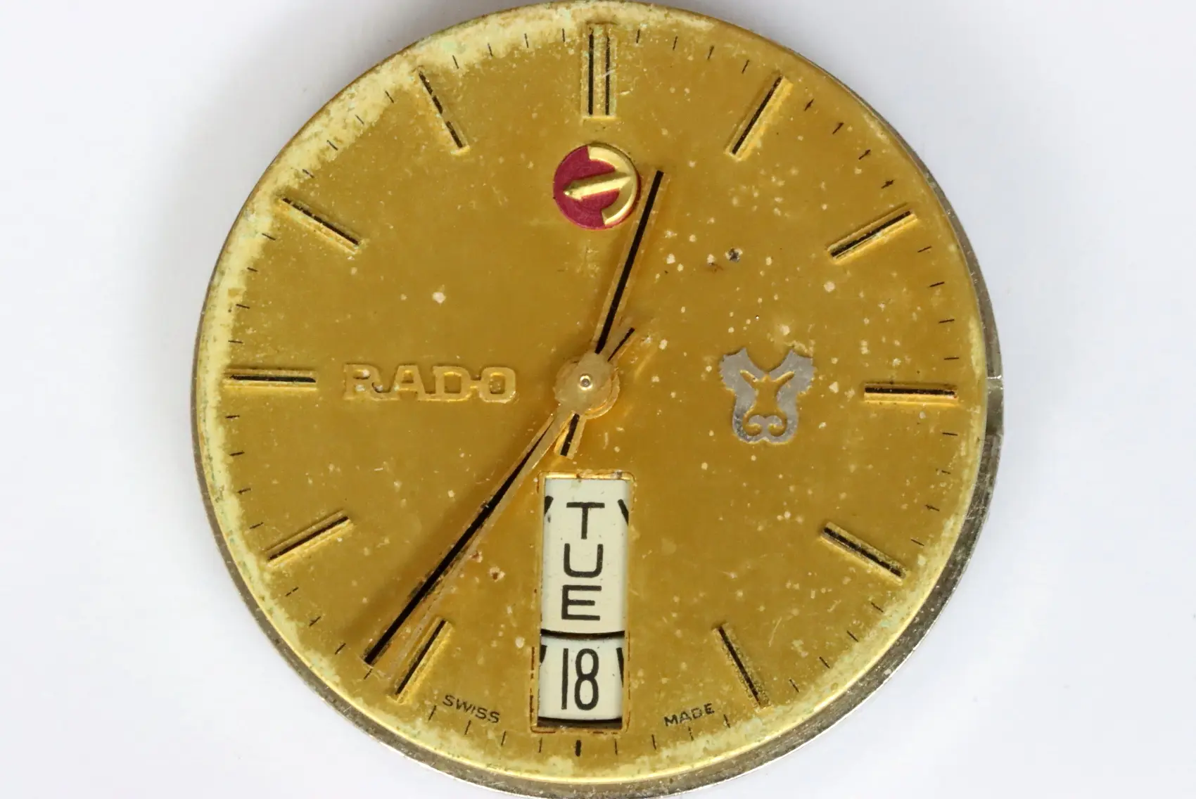 Rado ETA 2878 defective movement for spares restore | Speedtimerkollektion