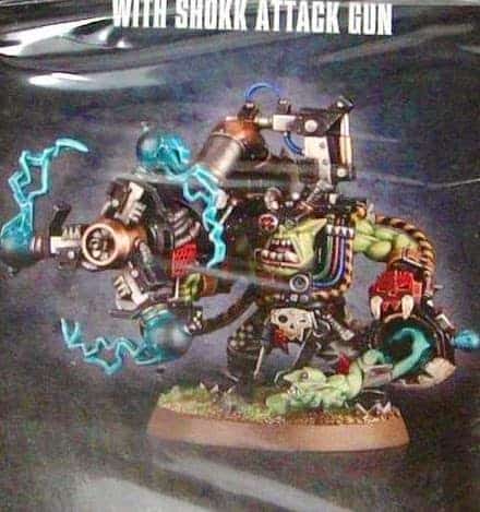40k Review – Orks Shokk Attack Gun & Mek Guns Kits
