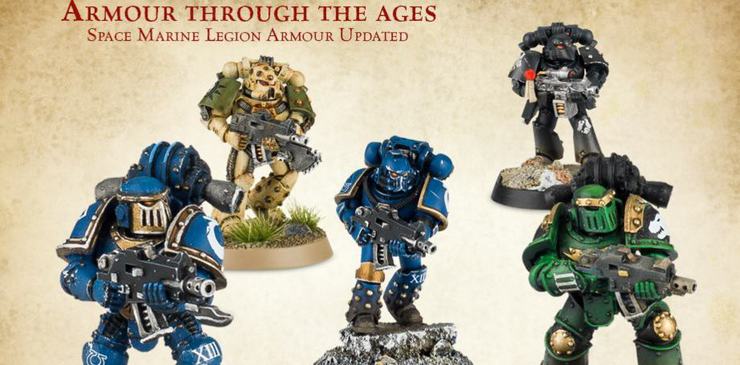 40K Miniaturen bits 14 Space Marine Horus Heresy MK III Heads Sammeln ...