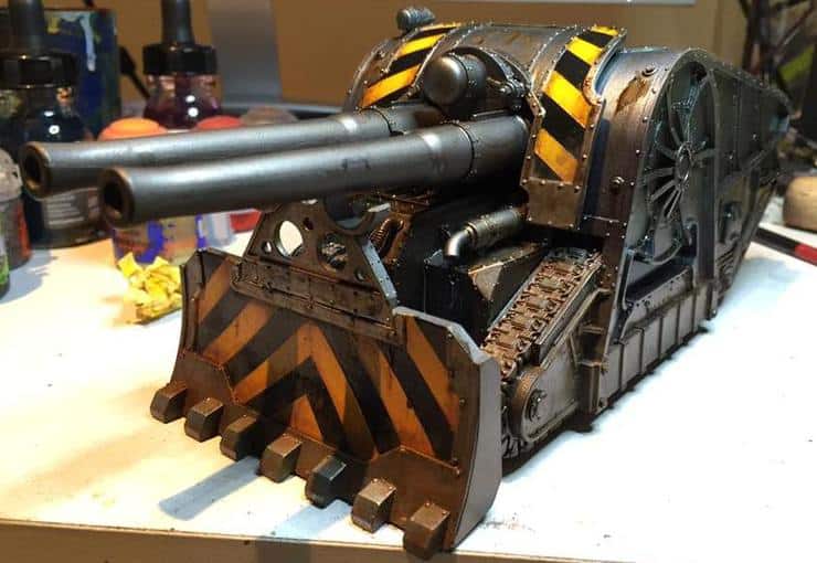 Double Barrel Tank: Minotaur Conversion - Spikey Bits