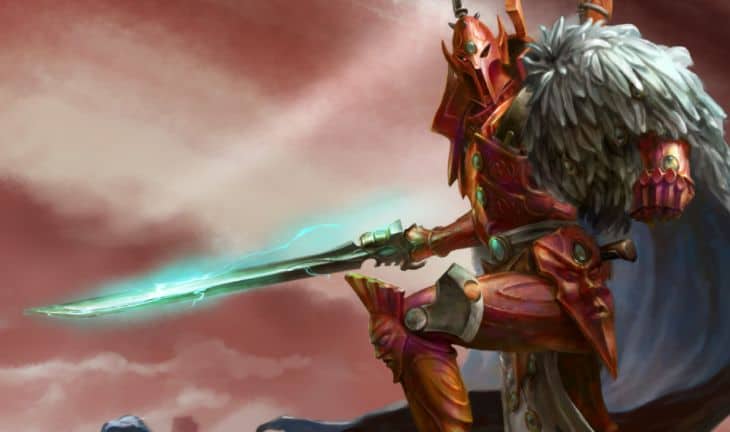 Aeldari’s New Visarch Model Re-Imagined