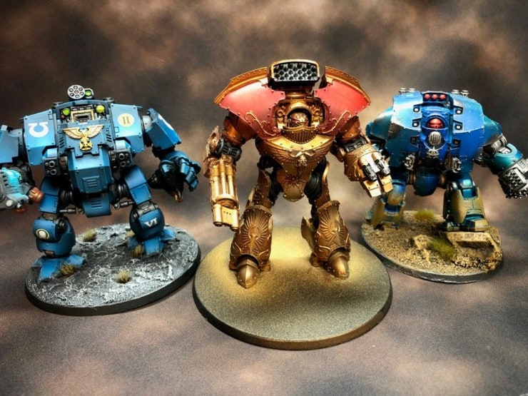 Quelle est la hauteur du Telemon Heavy Dreadnought ? : r/AdeptusCustodes