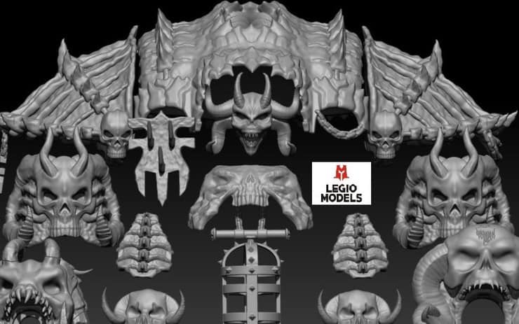 Skull and Bones Armor Kit Featrue