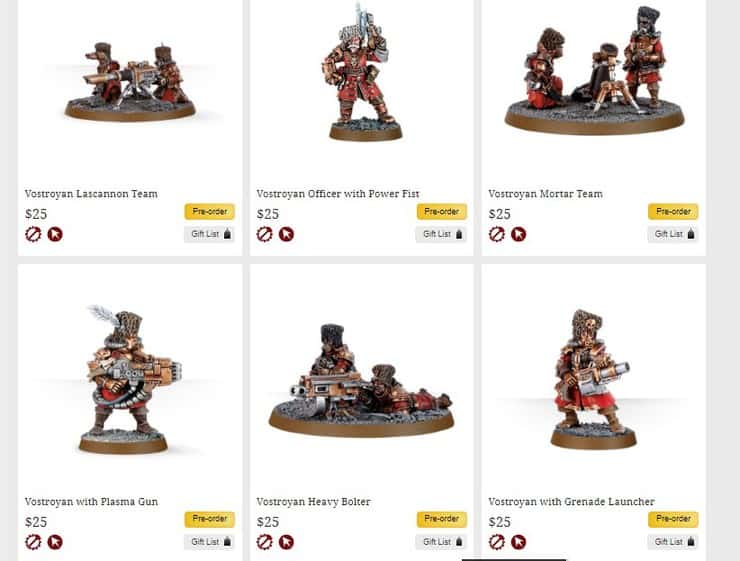 GW's New 40k Holiday Release: Vostroyan Firstborn MTO - Spikey Bits