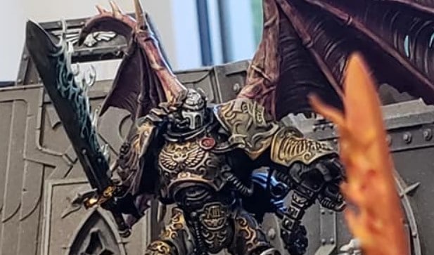 Evil Robbie G: Chaos Primarch Conversion Corner
