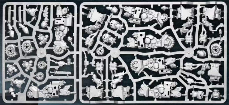 New 40k Space Marine Primaris Model Sprue Pics!