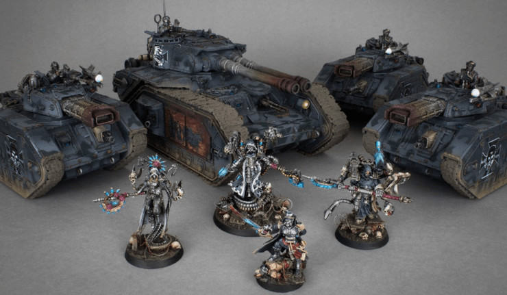 Outstanding Death Korps of Krieg Tanks by Castle Brush