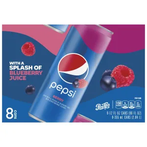 BERRY PEPSI WITH A SPLASH OF BERRY JUICE, BERRY Ingredients | Spoonful