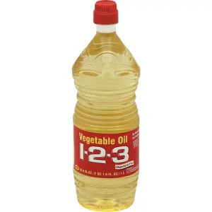 Diet info for 1-2-3 Vegetable Oil - 33.8 Fl. Oz. - Spoonful