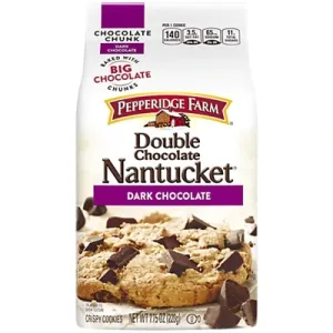 Diet info for Pepperidge Farm Nantucket Cookies Chocolate Chunk Crispy ...